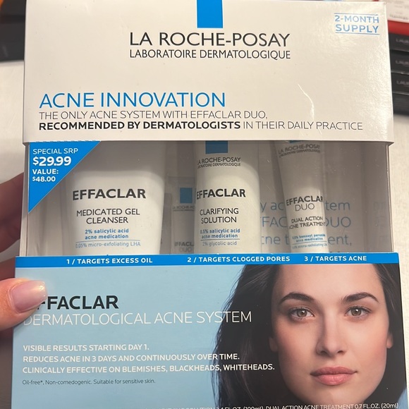 la roche-posay | Skincare | La Rocheposay Effaclar Dermatological Acne ...